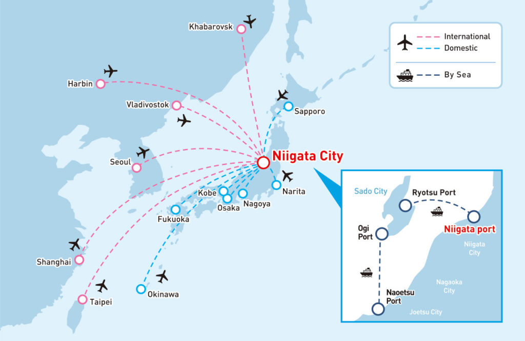 Access | NIIGATA CITY OFFICIAL TRAVEL GUIDE