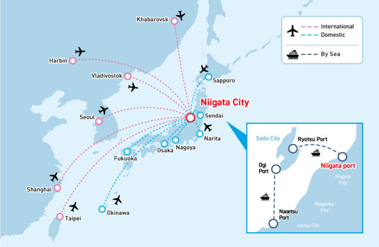 Access | NIIGATA CITY OFFICIAL TRAVEL GUIDE